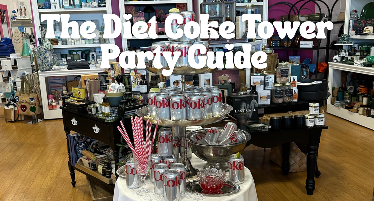 The Diet Coke Tower Party Guide 🩶 – Wish Gifts