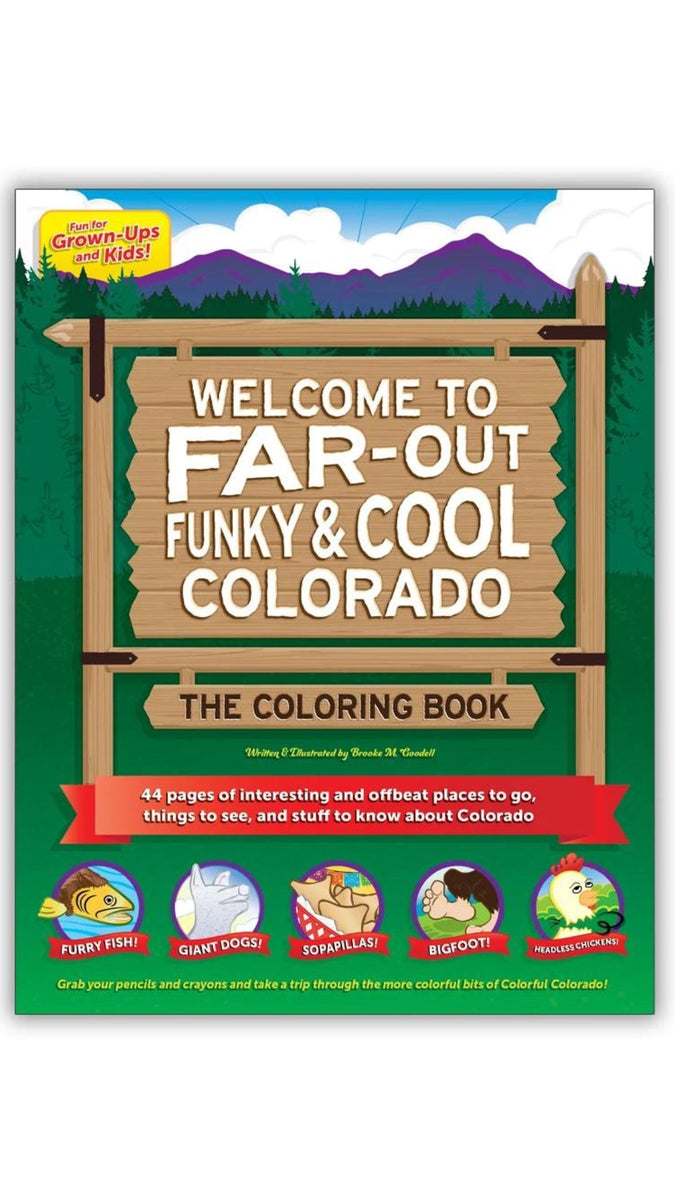 Funky CO Coloring Book – Wish Gifts